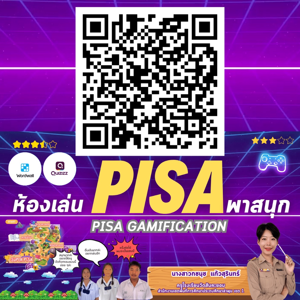 Inskru | ห้องเล่น PISA พาสนุก PISA Gamification