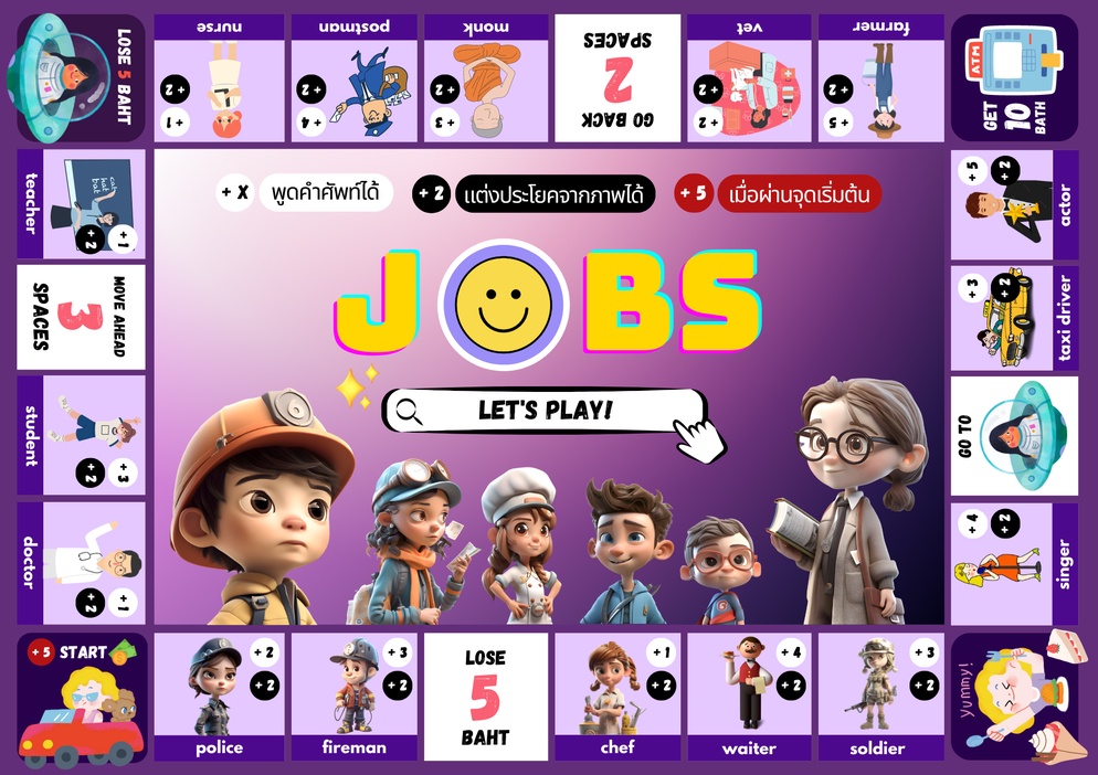 Inskru | Job Board Game