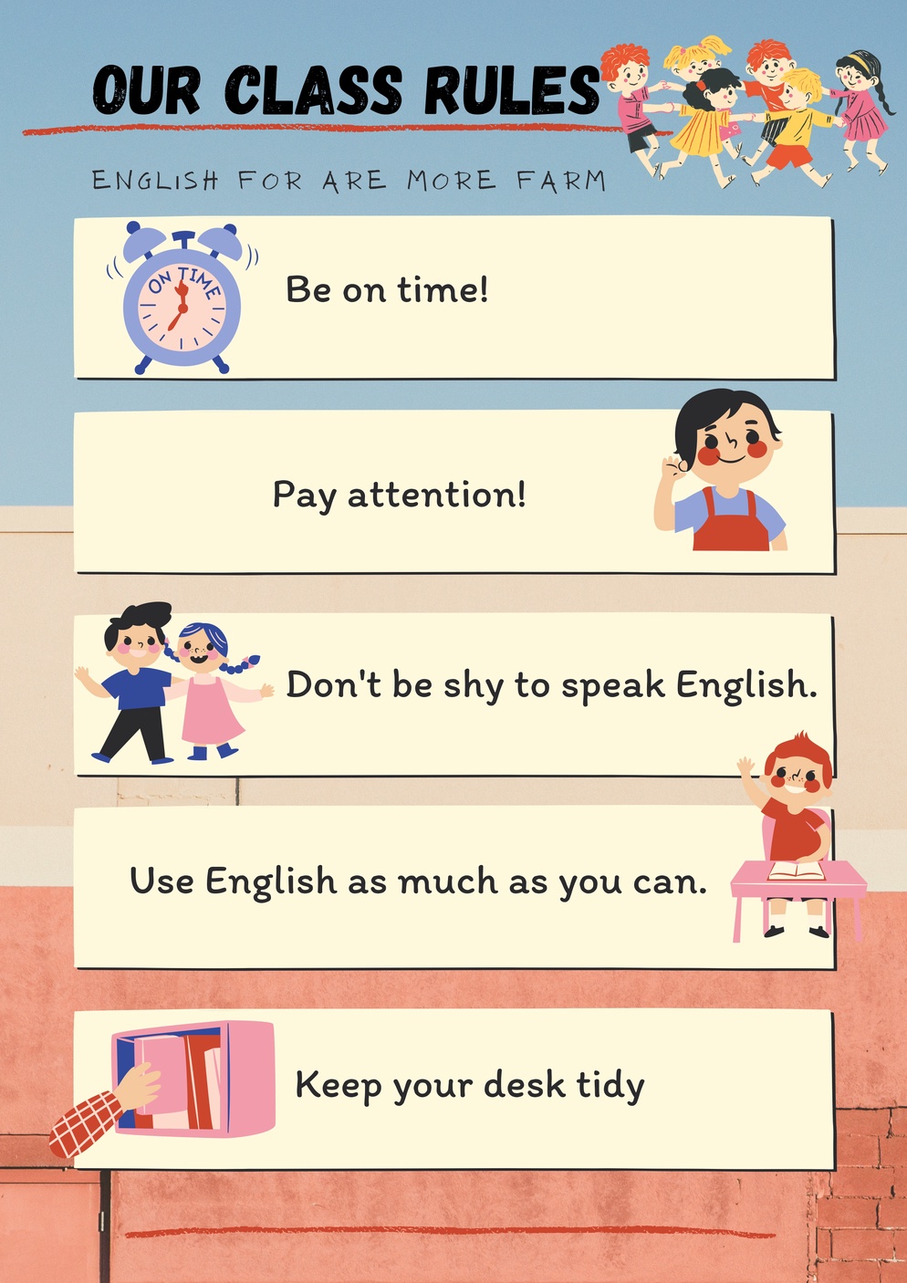 Inskru | Our class rules^^