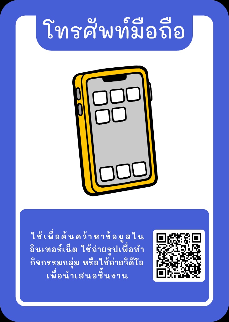 Inskru | Kruator Card : รวมไอเดีย “โทรศัพท์มือถือ”