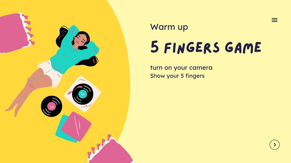 Inskru | five fingers game