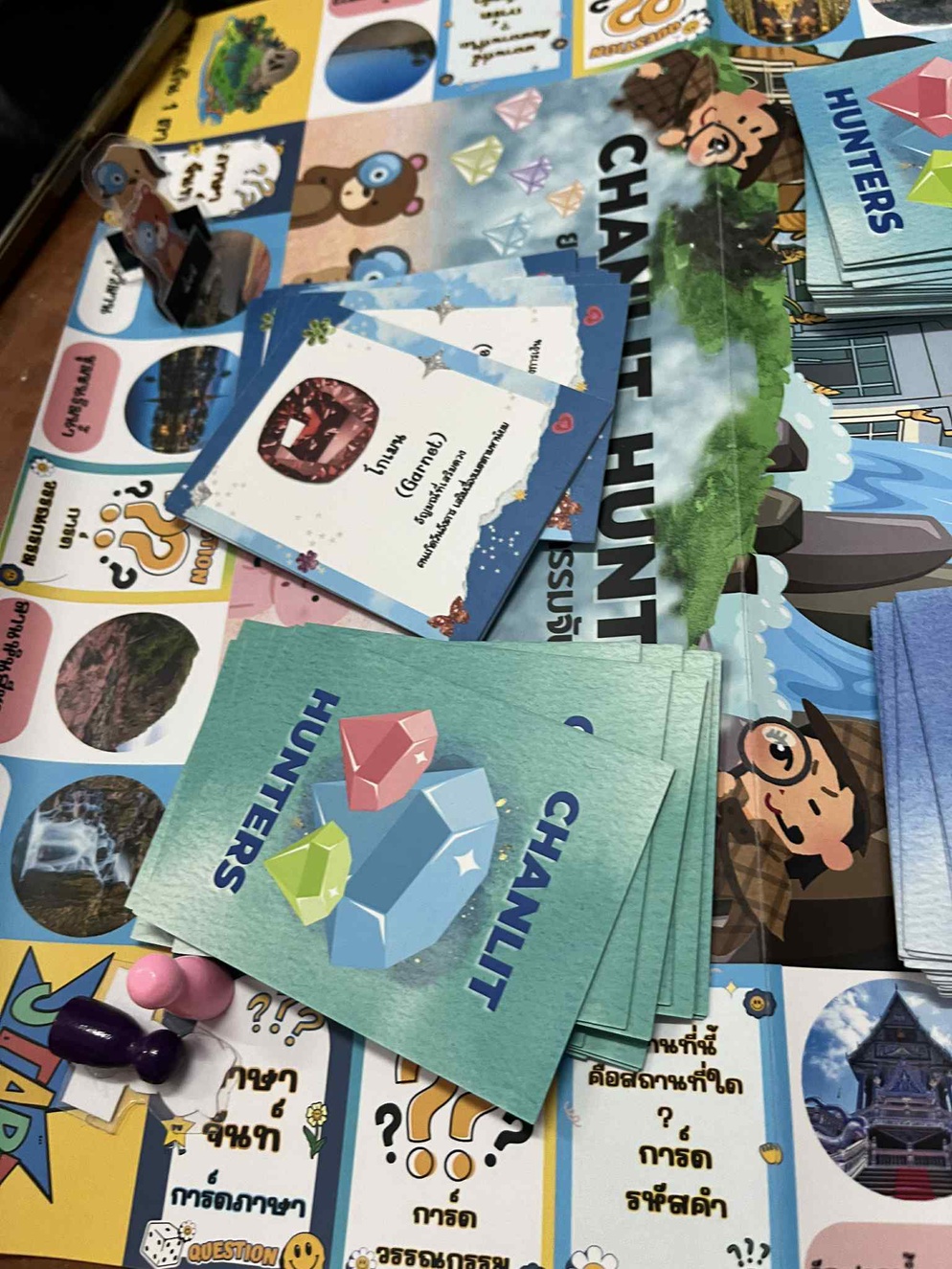 Inskru | บอร์ดเกม ChanLit Hunters ยอดนักล่า เสาะหาวรรณกรรมจันท์