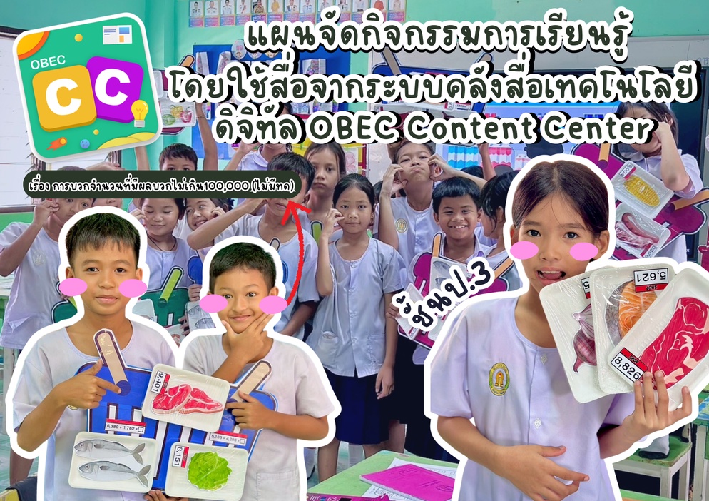 Inskru | แผนการสอนคณิตศาสตร์ร่วมกับการใช้สื่อ"OBEC Content Center"