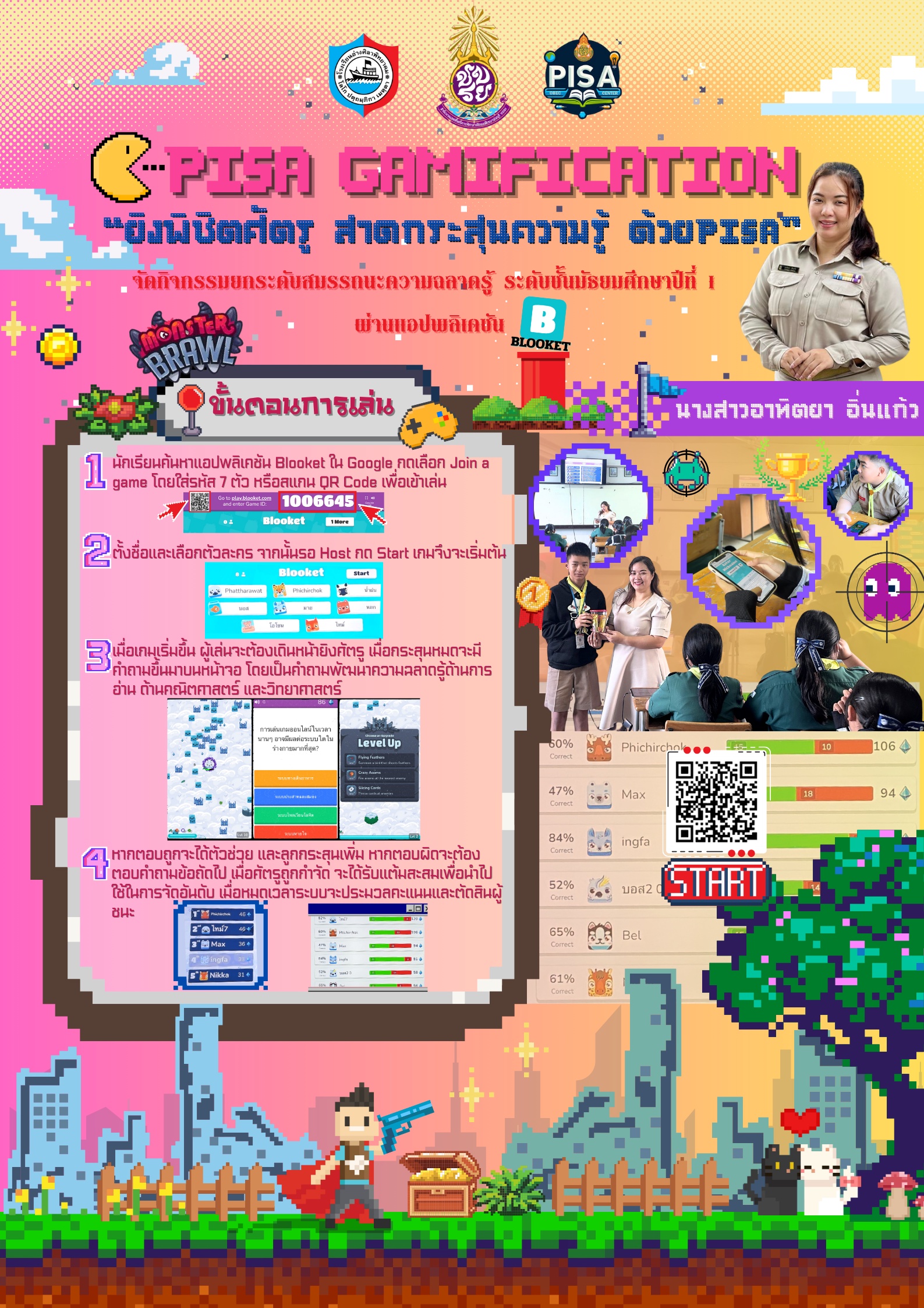 Inskru | Gamification บูรณาการ PISA