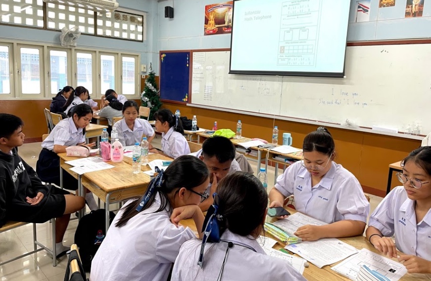 Inskru | Math Telephone สื่อสารหรรษาผ่านภาษาคณิตศาสตร์