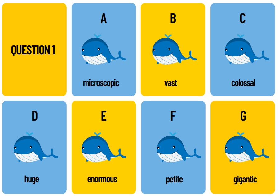 Inskru | กิจกรรม "Scan" and "Detect" (สแกนหาคำศัพท์ Synonyms)