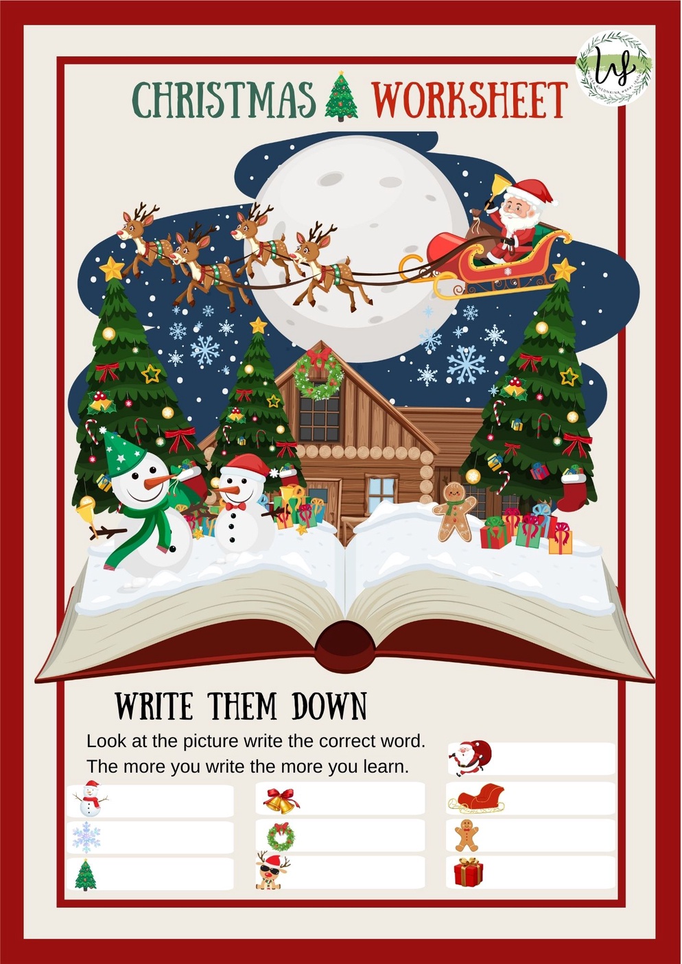 Inskru | แบ่งปัน E- book วันคริสต์มาส พร้อมใบงานและเกมส์